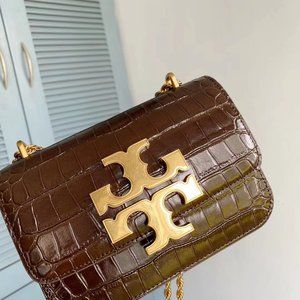 Tory Burch | Bags | New Tb Eleanor Series New Double T Logo Buckle With ...